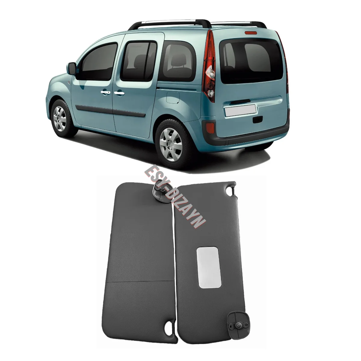 Sunshade-Dark-Gray-Right-Left-Left-2-Pcs-Set-Auto-Accessories-High ...