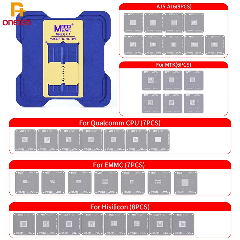 Stencil Reballing Iphone | Iphone Power Ic Reball Stencil | Mtk Bga ...