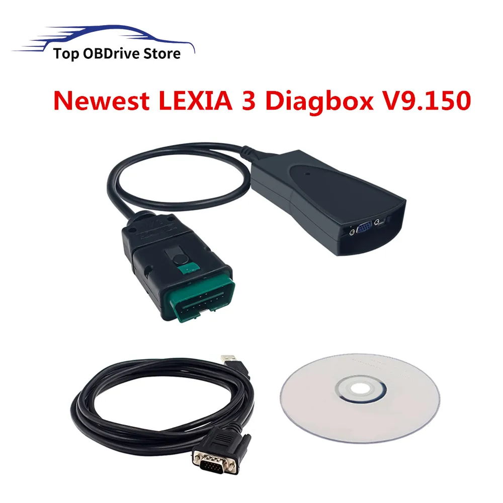 j2534 Lexia 3 Diagbox V9.150 Lexia3 PP2000 j2534 OBD2 Car Diagnostic ...