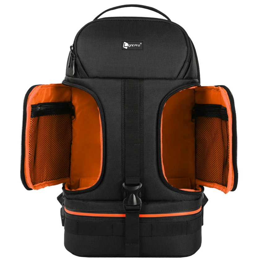 Video-Waterproof-Camera-Shoulders-Backpack-w-Reflector-Stripe-fit-15-6 ...
