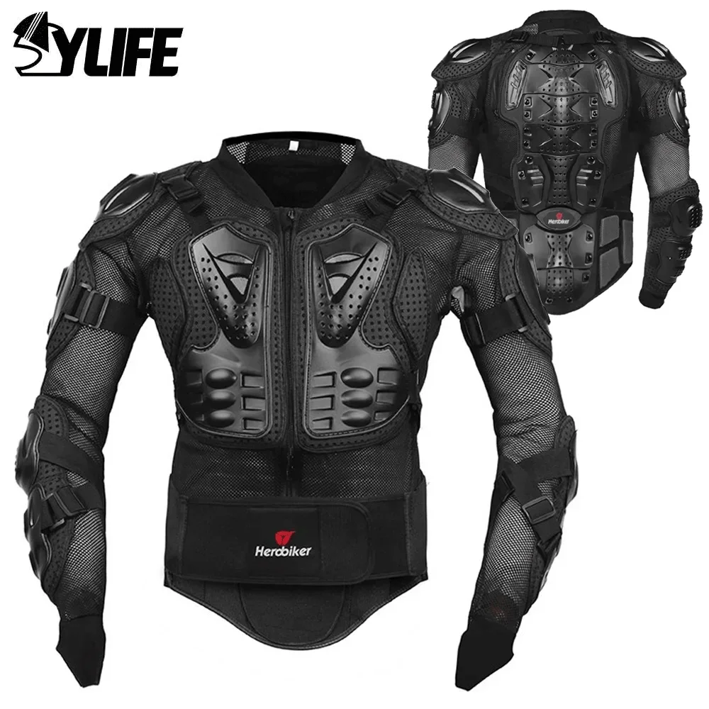 Motorcycle-Armor-CE-Certification-Motocross-Jacket-Motocross-Chest-Back ...