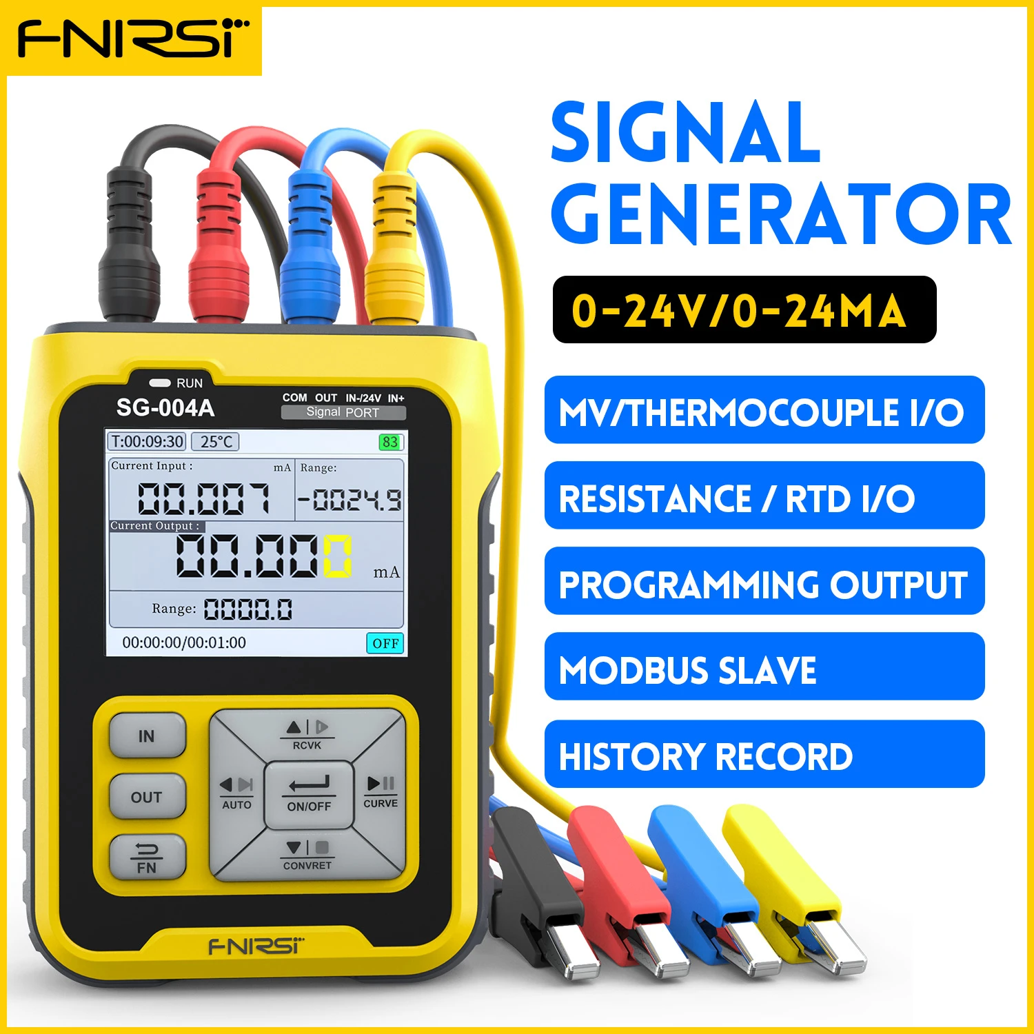 Fnirsi Sg-004a 4-20ma Multifunctional Signal Generator Pt100 ...
