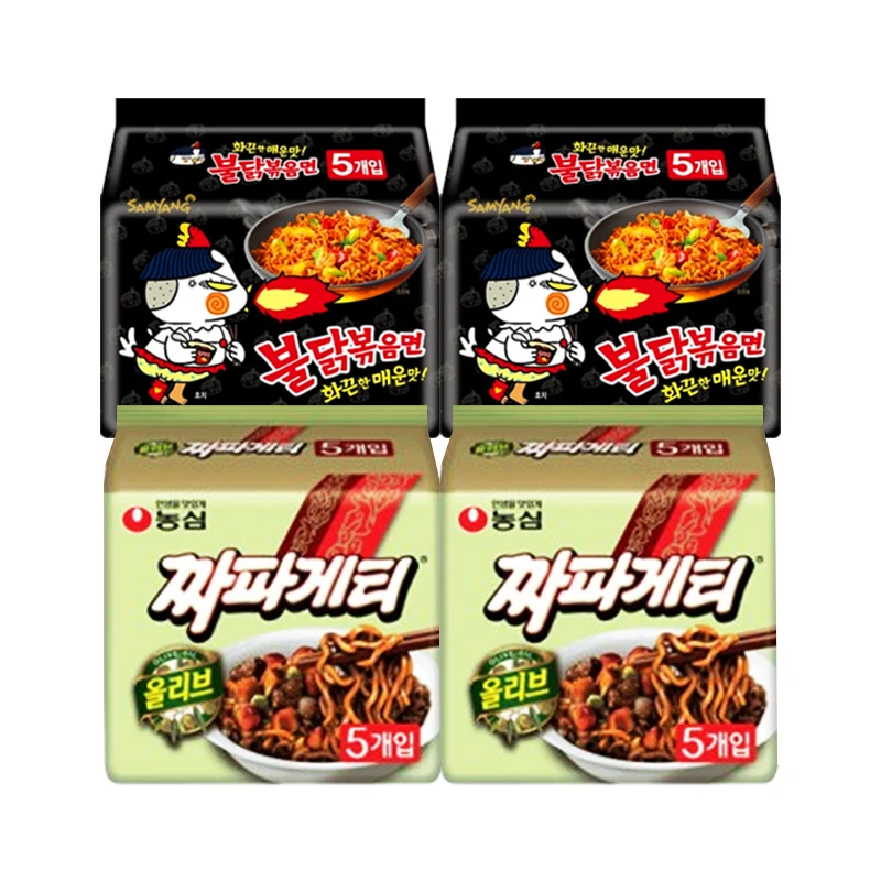 Korean-Nmyeon-Samyang-Food-Fire-Chicken-Fried-Nake-Squeething-Multi-4 ...