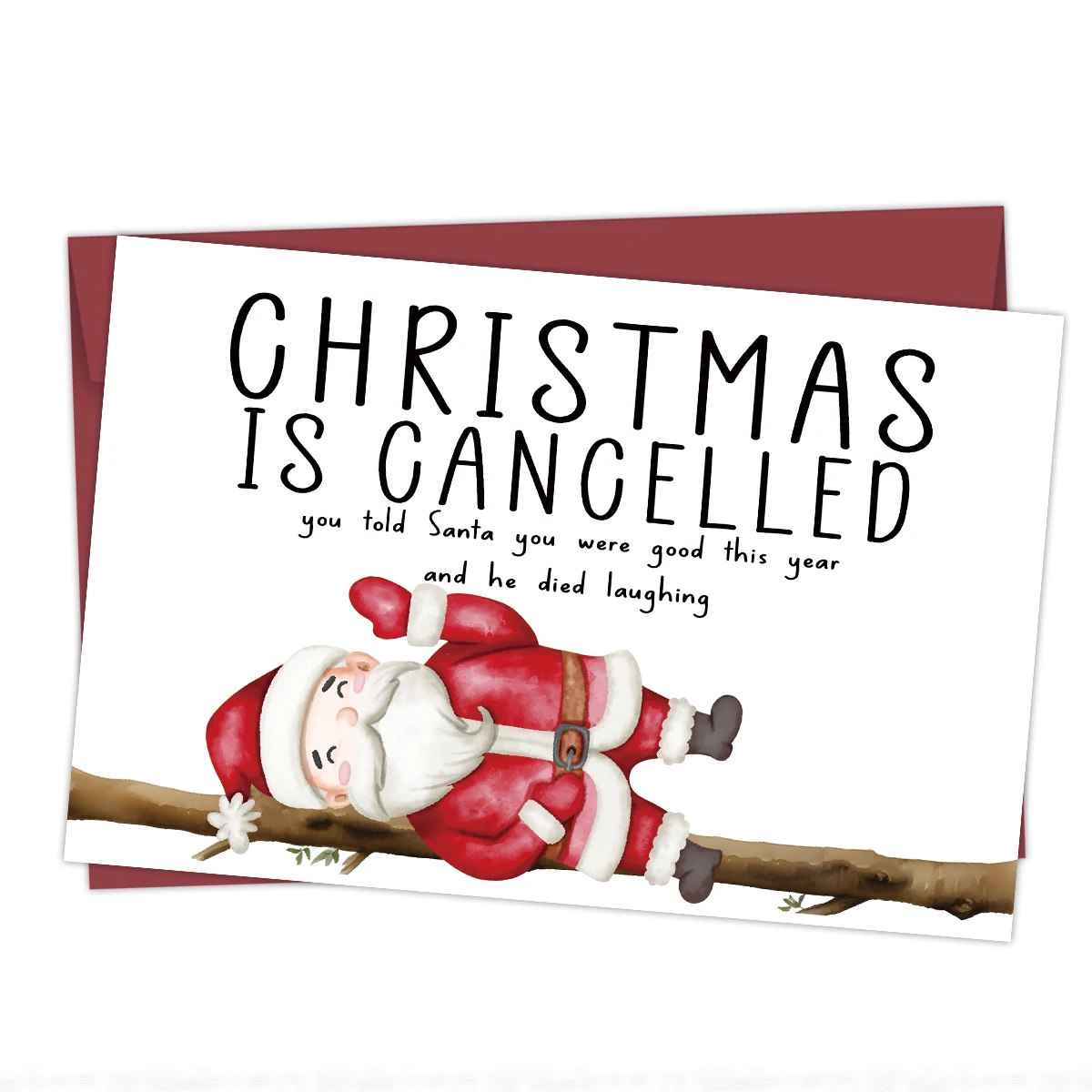 Humorous-Christmas-Cancelled-Greeting-Card-Funny-Holiday-Gift-Cards-for ...