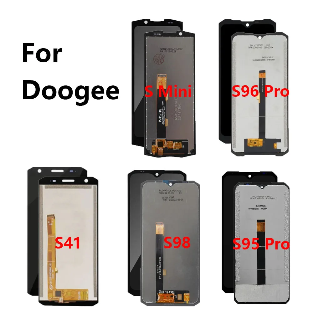 New LCD Screen For Doogee S Mini S96 Pro S96 GT S41 S41 Pro S41 Plus ...