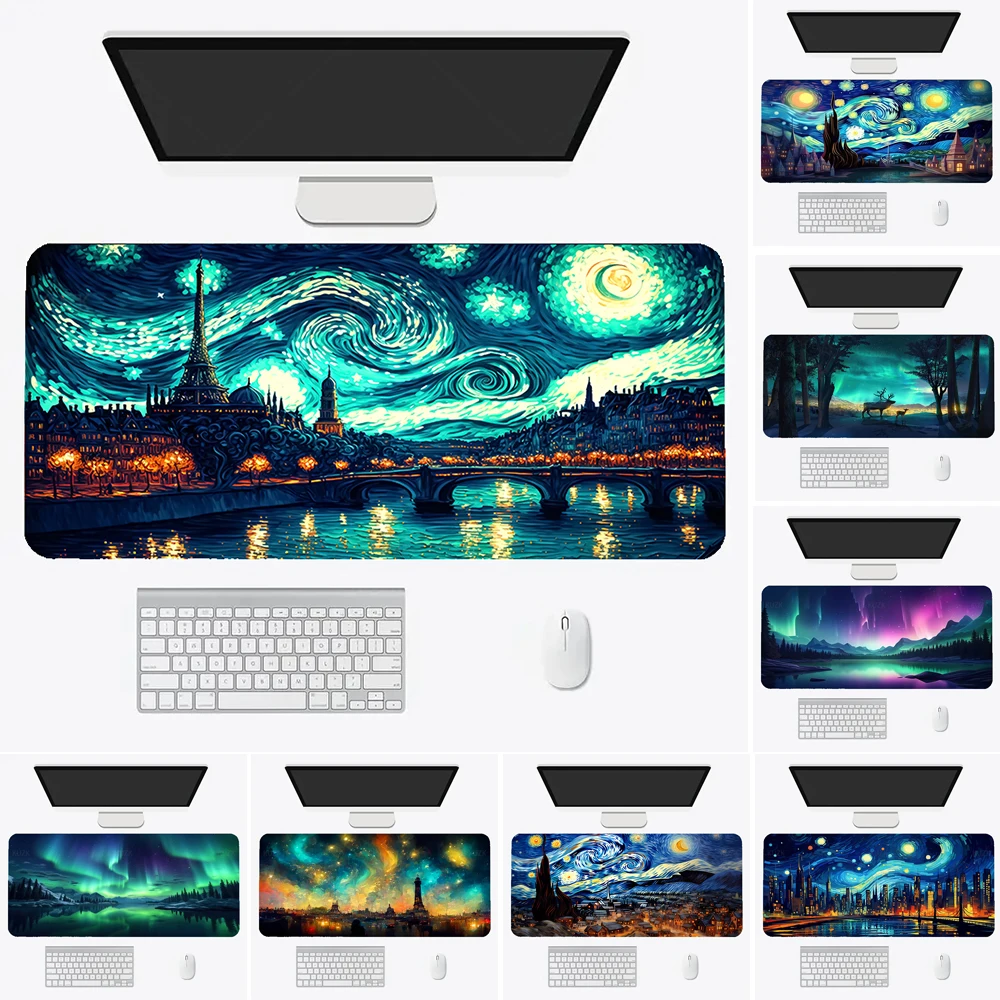 Night-Starry-Sky-Space-Galaxy-Mouse-Pad-Gamer-Computer-Large-Mousepad ...