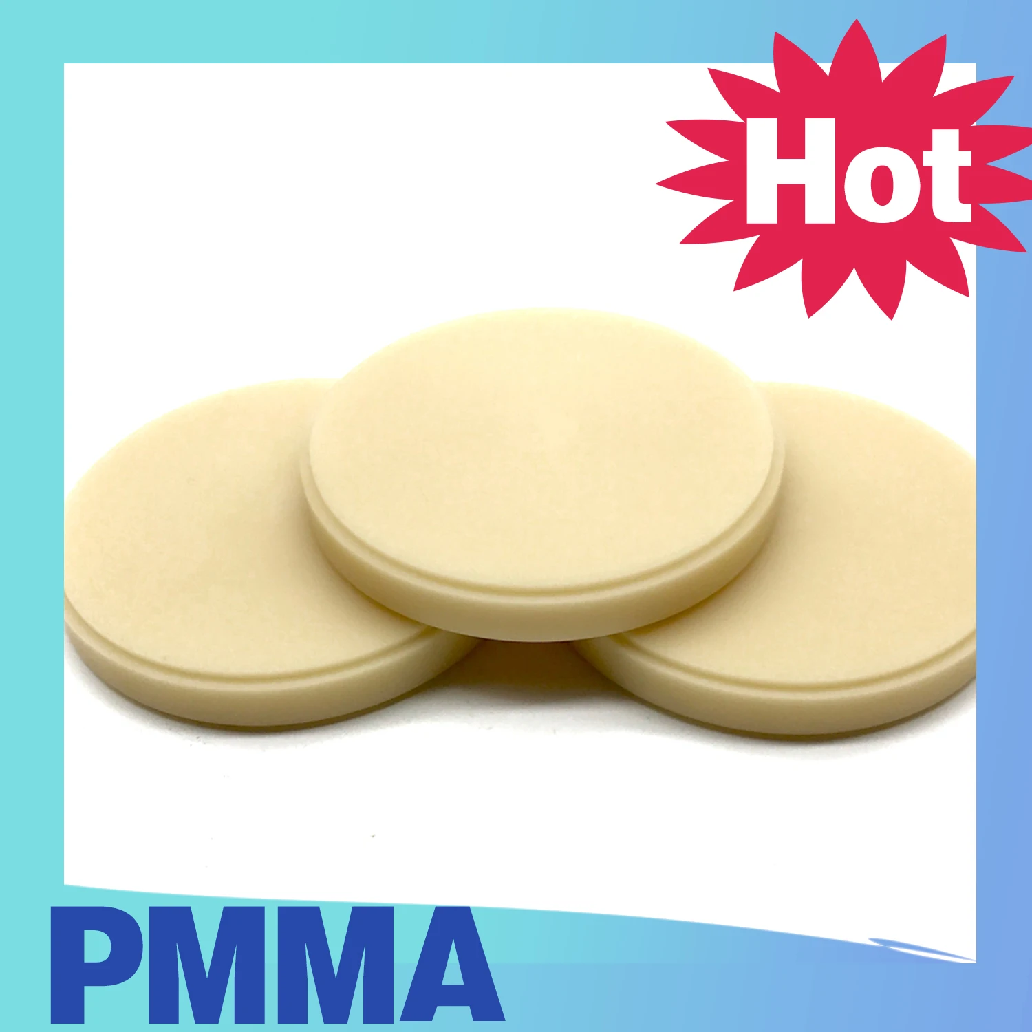 98mm-A1-A2-A3-Colors-Monolayer-Dental-Pmma-Disc-CAD-CAM-Temporary-Crown ...