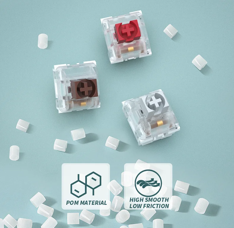 Kailh Turbo Mx Switch Diy Mechanical Keyboard Switch Speed Linear ...