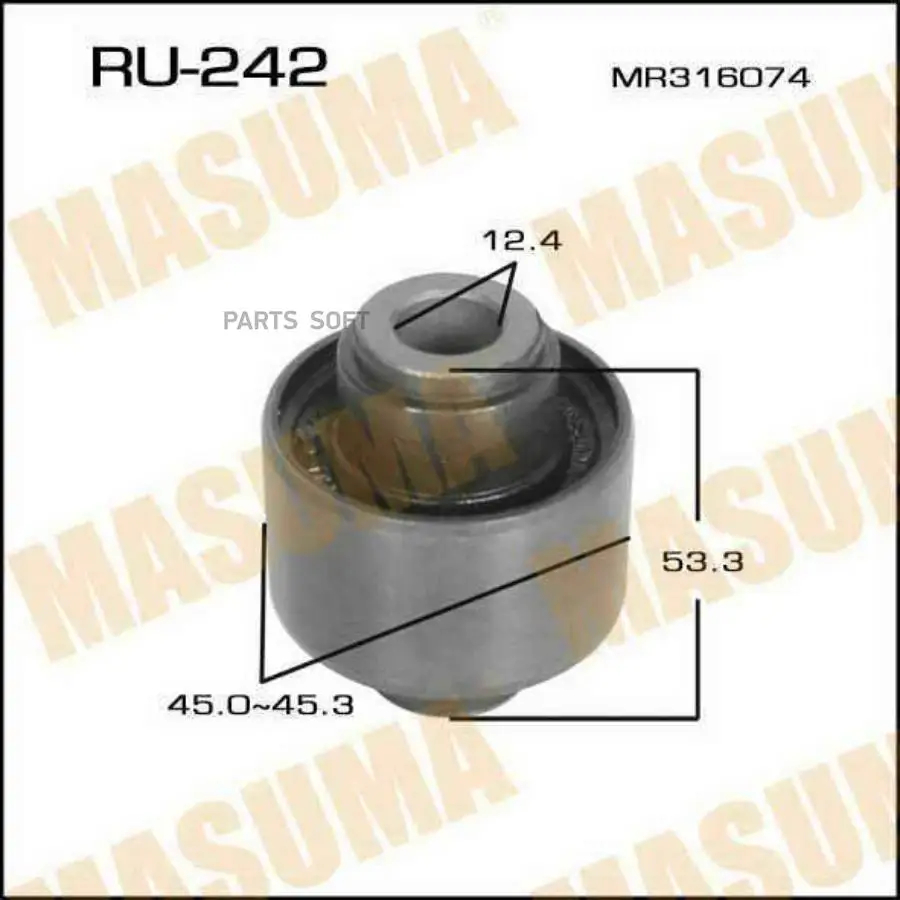 MASUMA RVR/ N6 #, 7 # W/, Chariot Grandis /N84,86, 94.86 W/ front RU242 MR316074| | - AliExpress