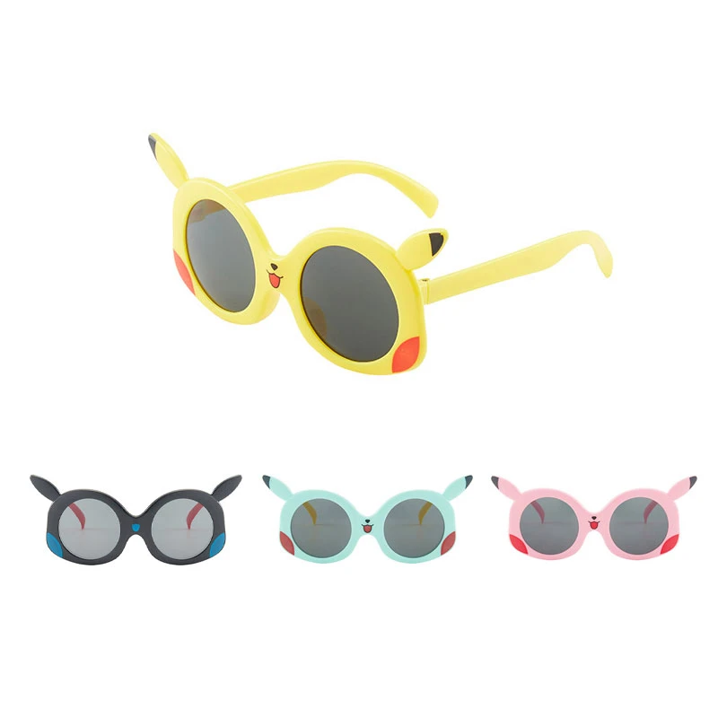 Gafas de sol de Pokémon para niños y niñas, lentes de Pikachu con ...