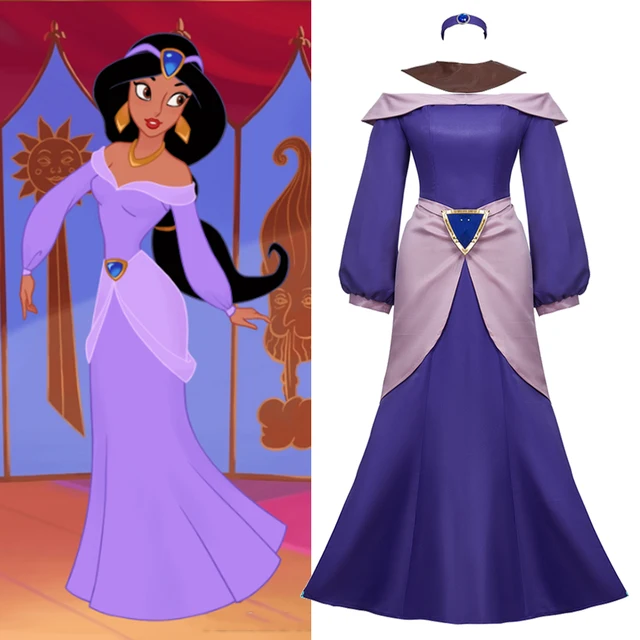 Princess Jasmine Purple Costume
