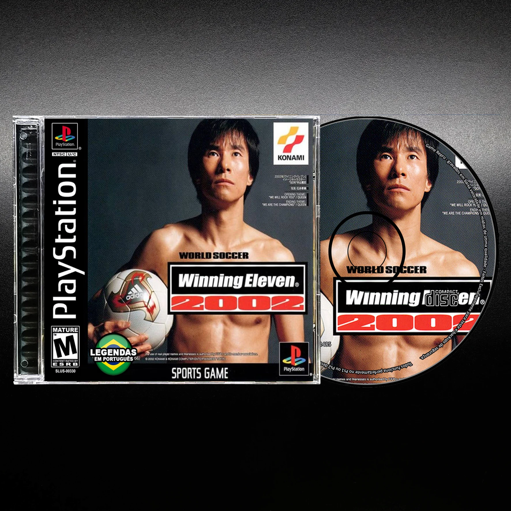 Winning Eleven 2002 – Português / Game Repro – Ps1 / Psx Copy ...