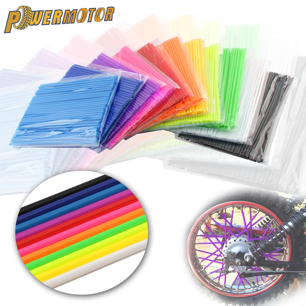Universal-Bicycle-Motorcycle-Accessories-Wheel-Spoked-Skin-Covers-for ...