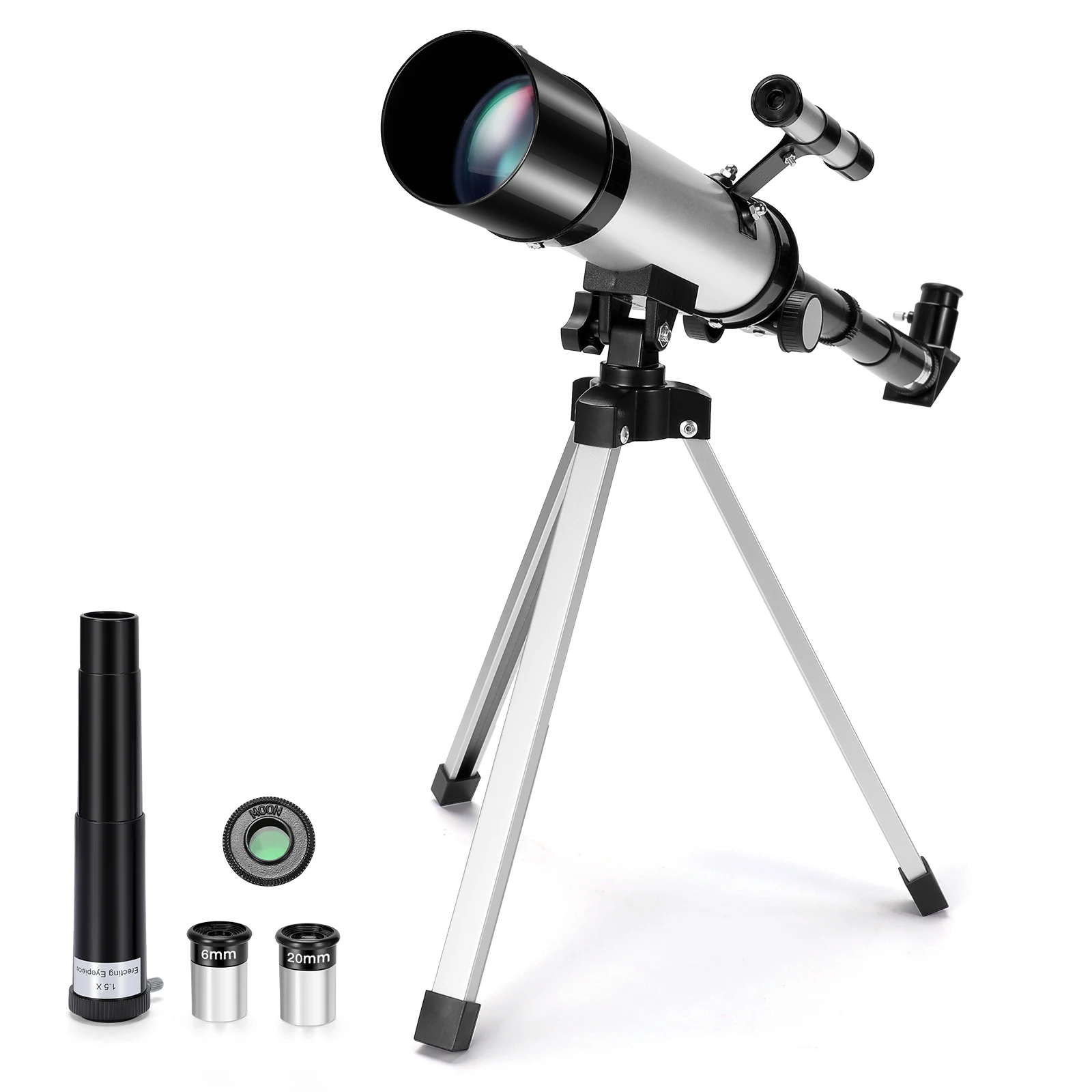 Telescopio-astron-mico-refractor-con-espejo-de-estrella-tr-pode-port ...