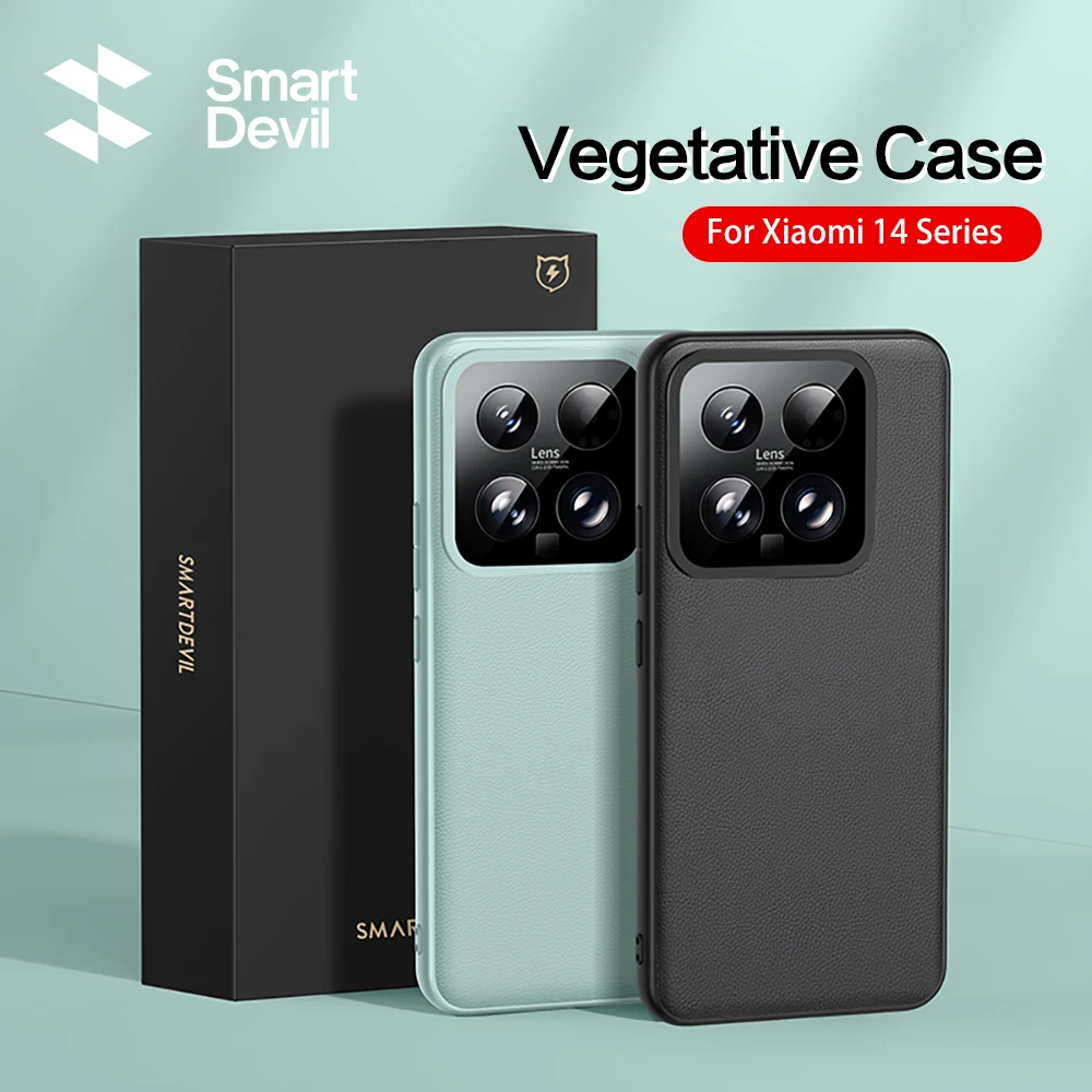 SmartDevil-Original-Leather-Phone-Case-for-Xiaomi-Mi-14-Pro-Ultra-Camera-Protection-Lens-Protect ...