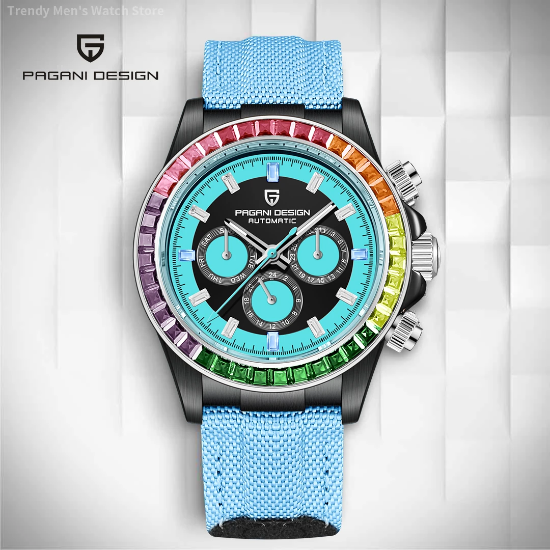 Pagani Design Rainbow Circle Luxury Automatic Watch For Men Sport ...