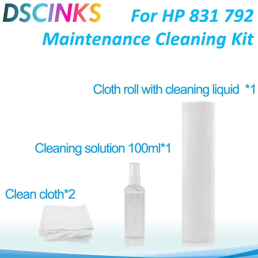 For Hp 831 792 Maintenance Tank Cleaning Unit Replacement Kit For 310 ...