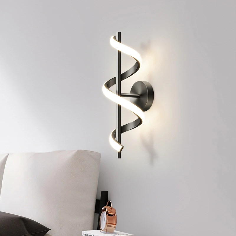 Modern LED Wall Lamp For Living Room Dining Room Bedroom Bedside Indoor ...