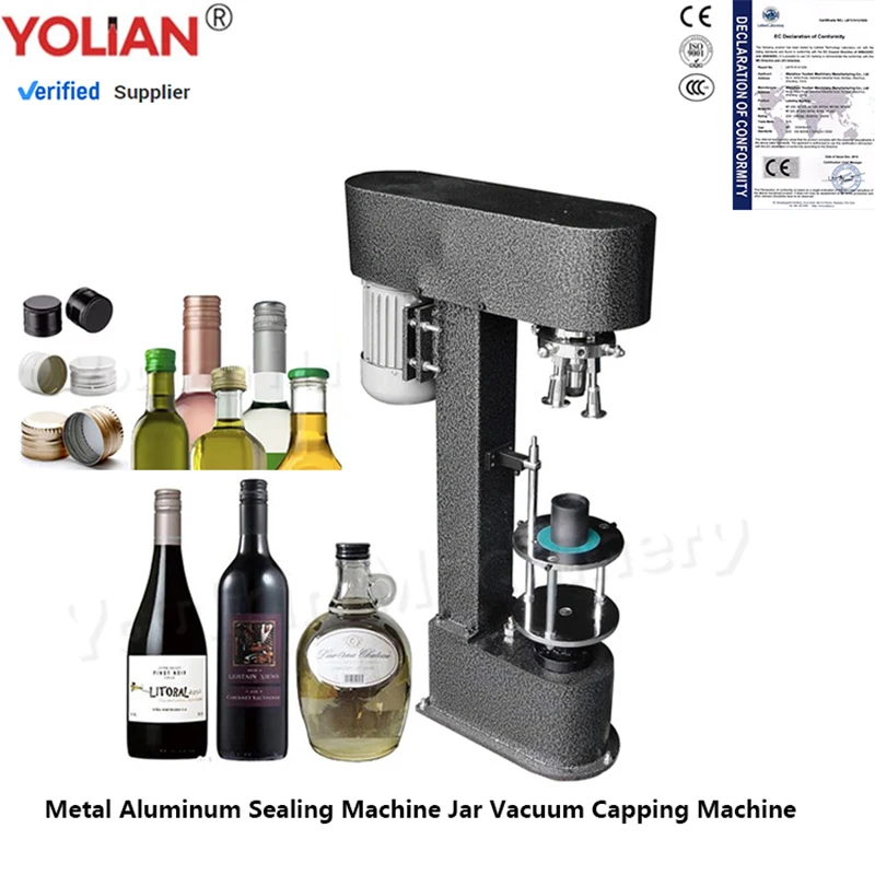 Automatic Bottle Capping Machine | Wine Bottles Sealing Machine - Dk-50 ...