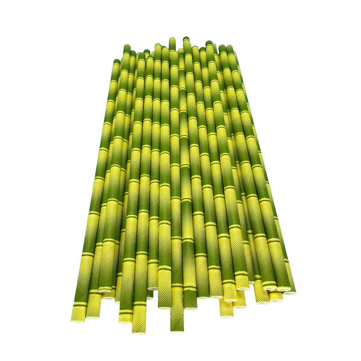 300pcs-Paper-Straw-Yellow-Bamboo-Bulk-for-Party-Supplies-Birthday ...