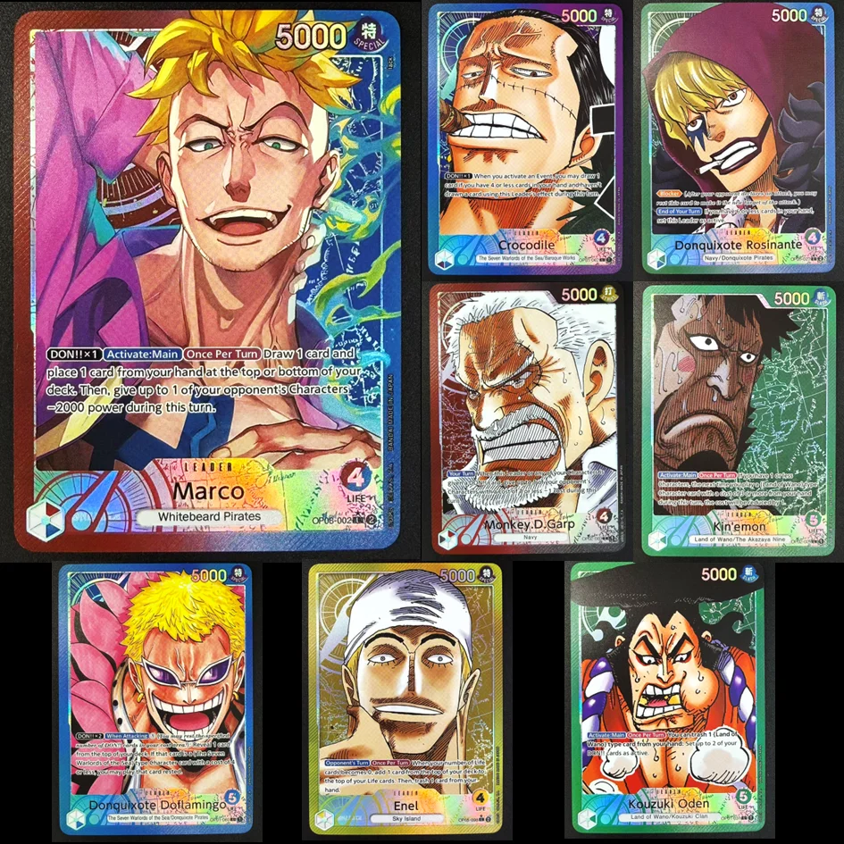 DIY Proxy Card One Piece TCG: Enel, Marco, Rosinante & Doflamingo ...