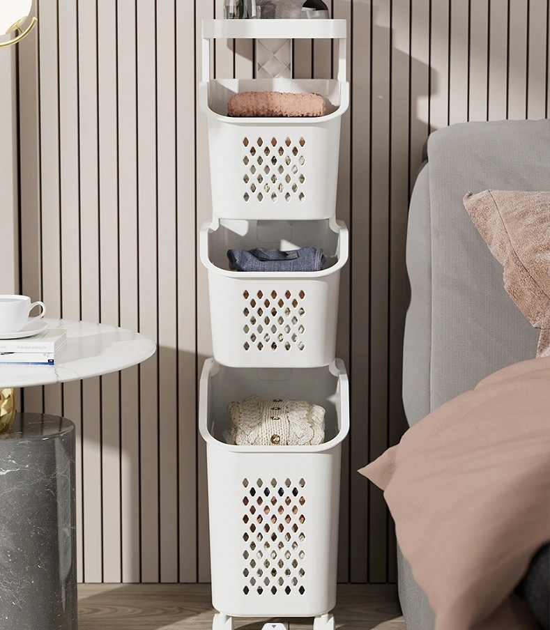 All-use-Mobile-Laundry-Basts-sundries-storage-rack-clothing-storage ...