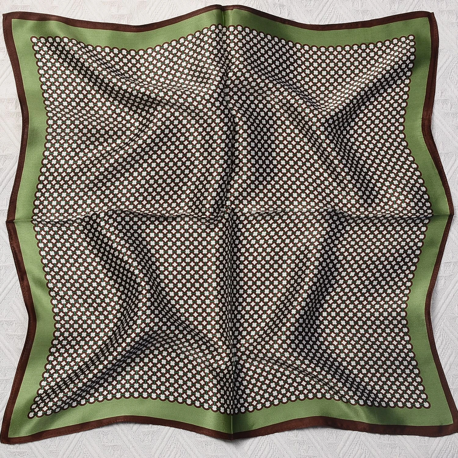 Silk Hijab Wraps Bandana | Square Handkerchief | Silk Handkerchief ...