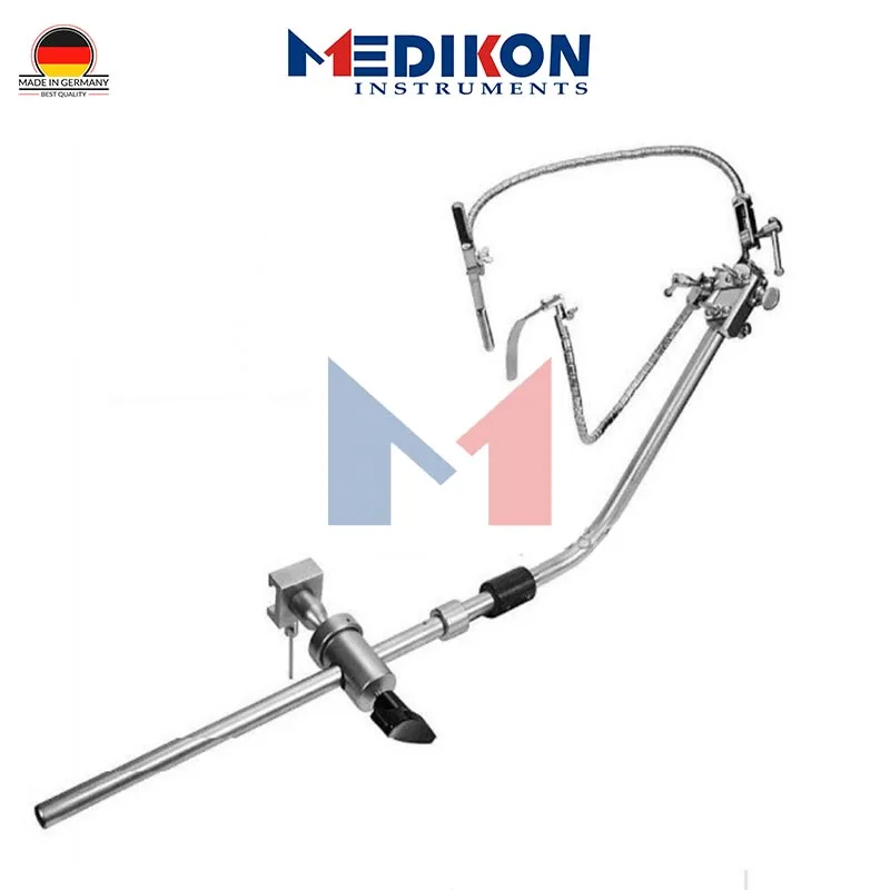 Complete-Yasargil-Leyla-Retractor-with-bed-Support-neurosurgery-Cranial ...