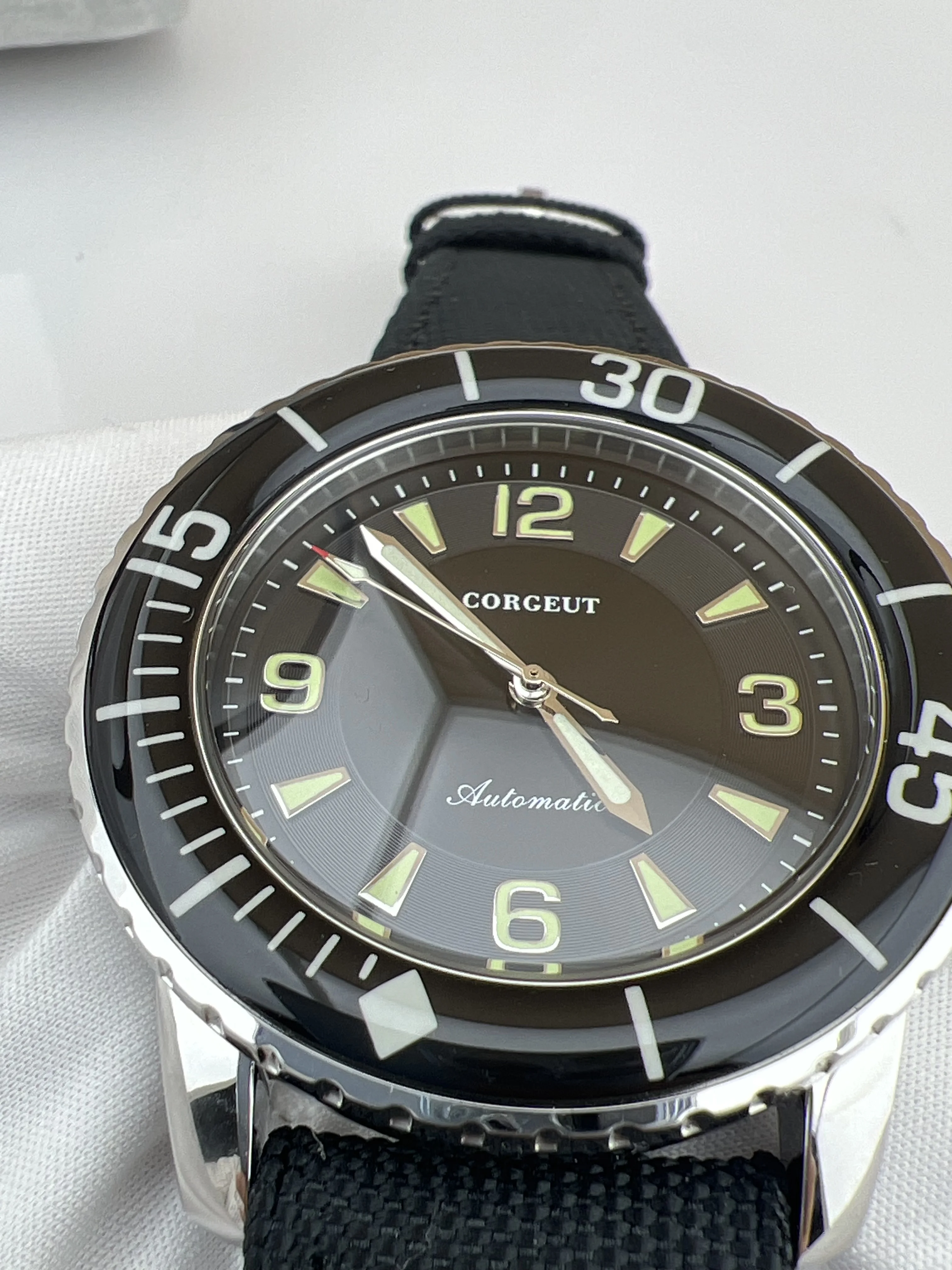 Corgeut Fifty Fathoms Black – Corgeut Watches