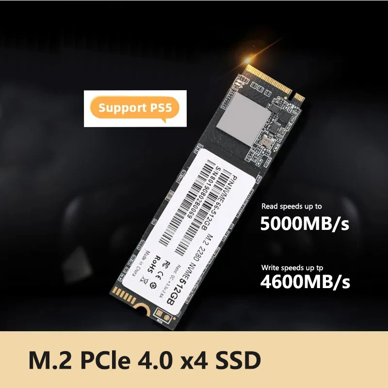 ps5 PCIe 4.0 High Speed NVME m2 SSD M.2 2280 Solid State Drives for ...