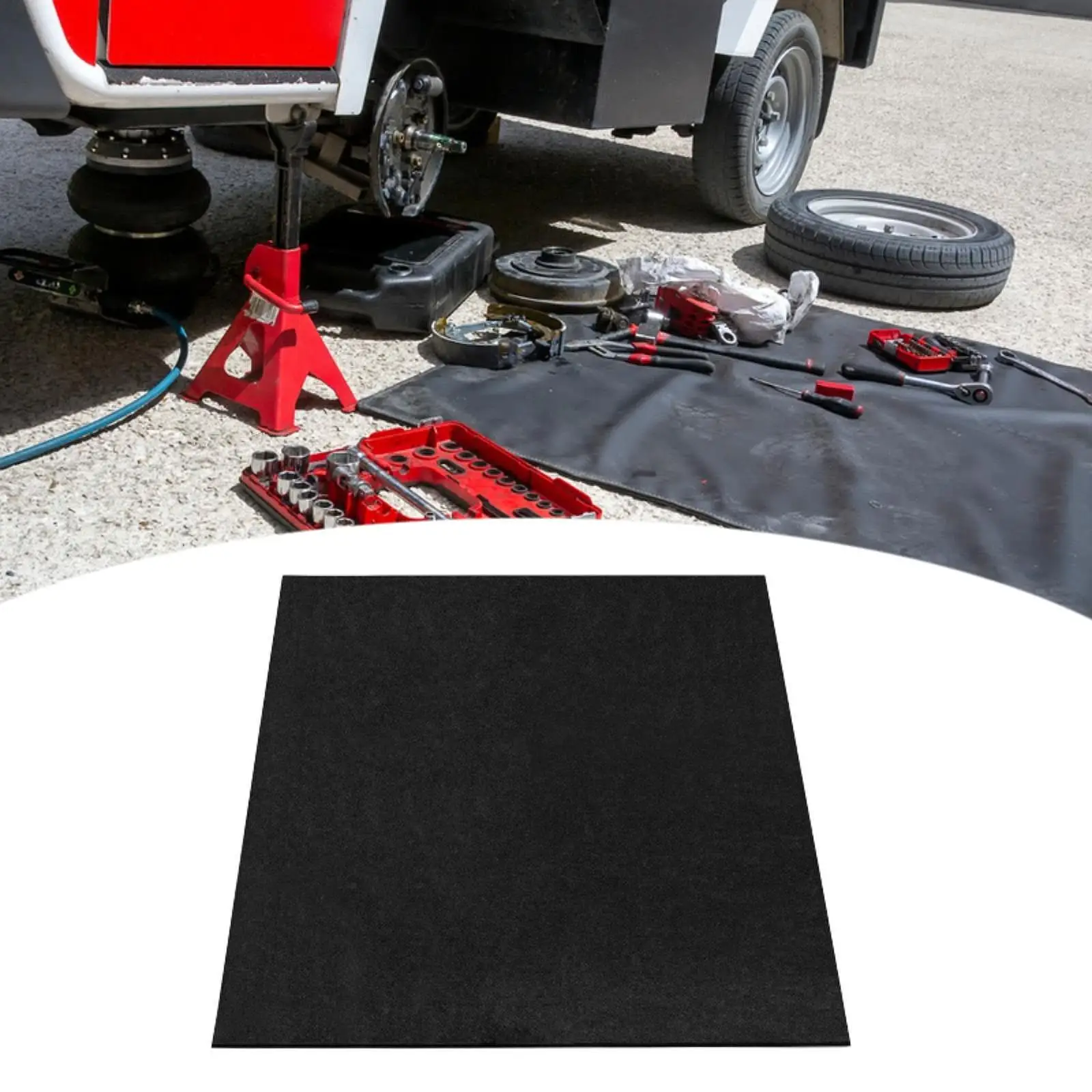 Oil Drain Splash Pad Oil Change Mat Anti Splash Pad for Garage ...