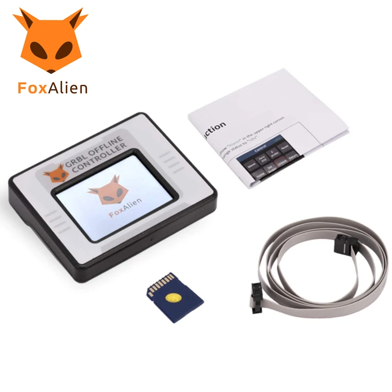 Offline Controller with Touchscreen LCD, GRBL Controller Module for FoxAlien CNC Router ...