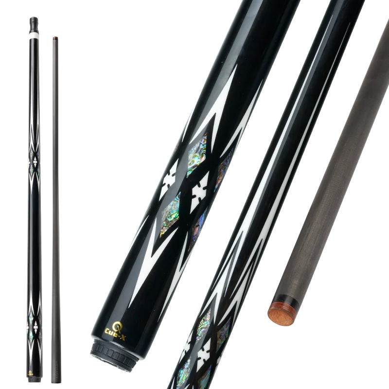 KONLLEN-CUE-X-Billiard-Cue-Stick-Carbon-Fiber-Shaft-12-5mm-Tip-Billiard ...