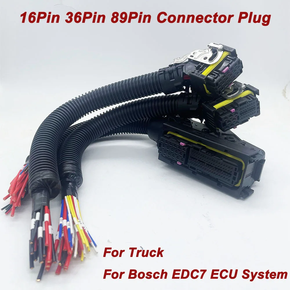 Bosch-Arn-s-de-linha-completa-do-motor-plugue-ECU-Common-Rail-conector ...