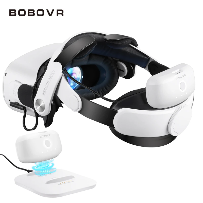Bobovr M2 Pro Battery Head Strap Compatible With Oculus Quest2 With ...