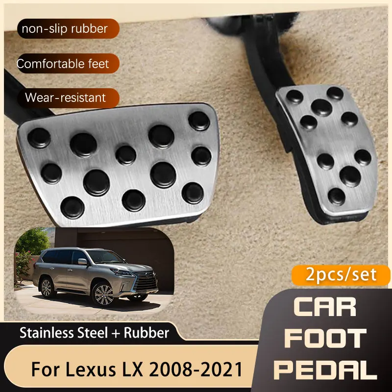 Car-Foot-Pedals-for-Lexus-LX-Toyota-Land-Cruiser-J200-2008-2021 ...