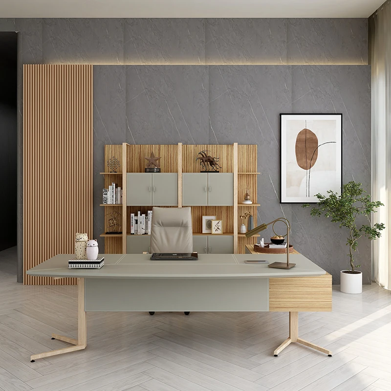 Office desk president desk chairman general manager office desk modern ...