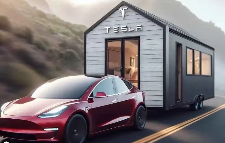 Tesla-Moving-House-Tiny-house-capsule-room-Steel-Frame-Housing ...