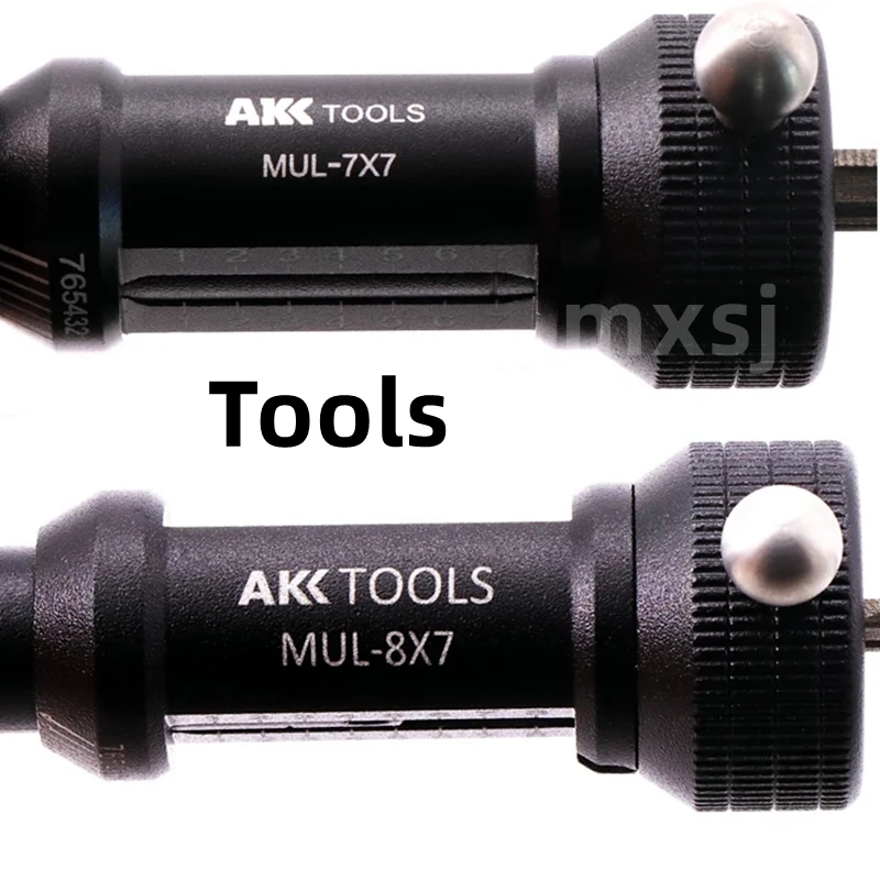 도구 잠금 AKK MUL 7X7 MUL 8X7 AKK 도구 Mul 8 × 7 플랫 치아 자물쇠 도구 8/7 치아 플랫 키 잠금 ...