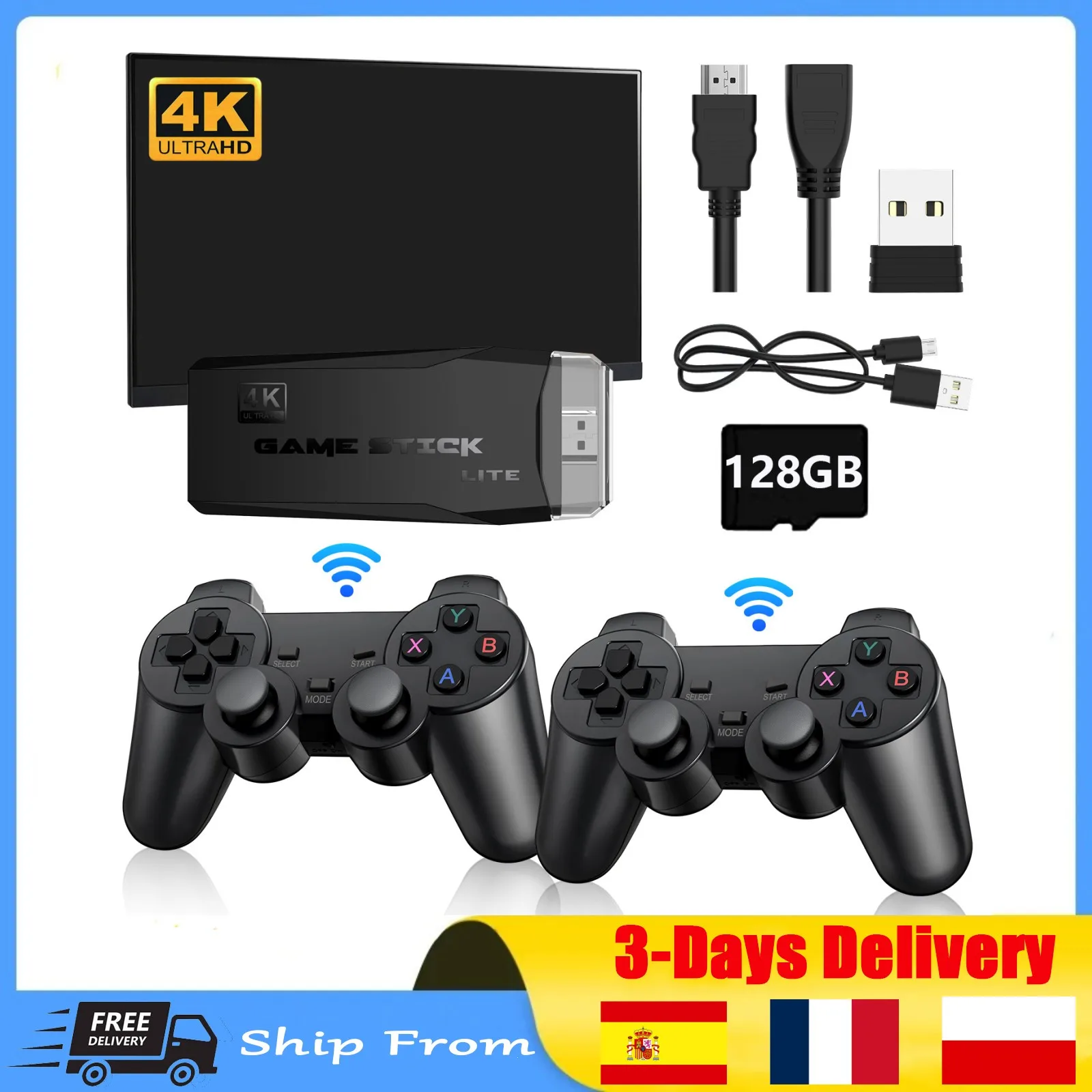 Video-Game-Console-2-4G-Double-Wireless-Controller-Game-Stick-4K-30000 ...