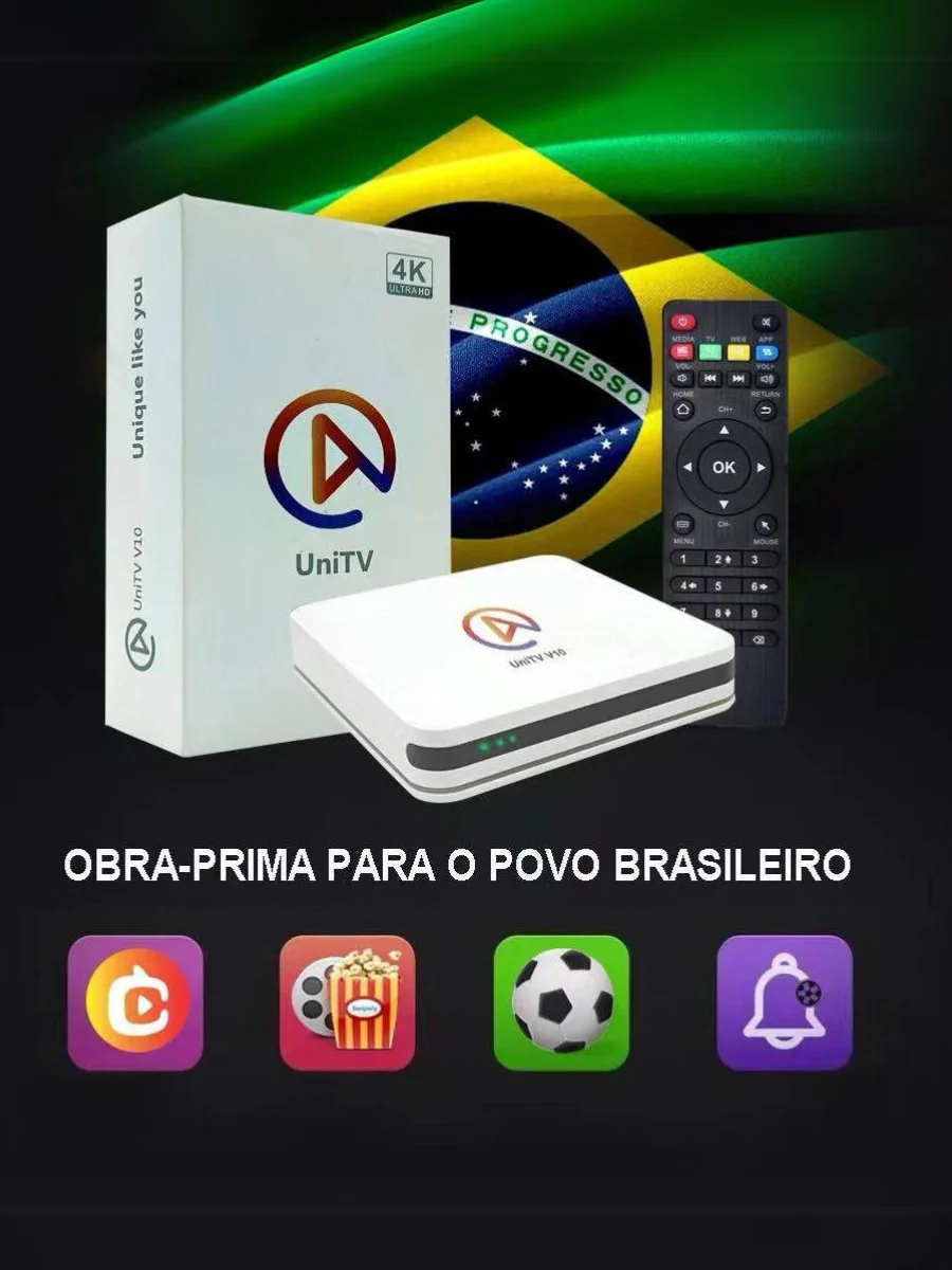UNITV-V10-Aparelho-Conversor-de-Smart-Tv-Box-Android-11-Internet-Tv ...