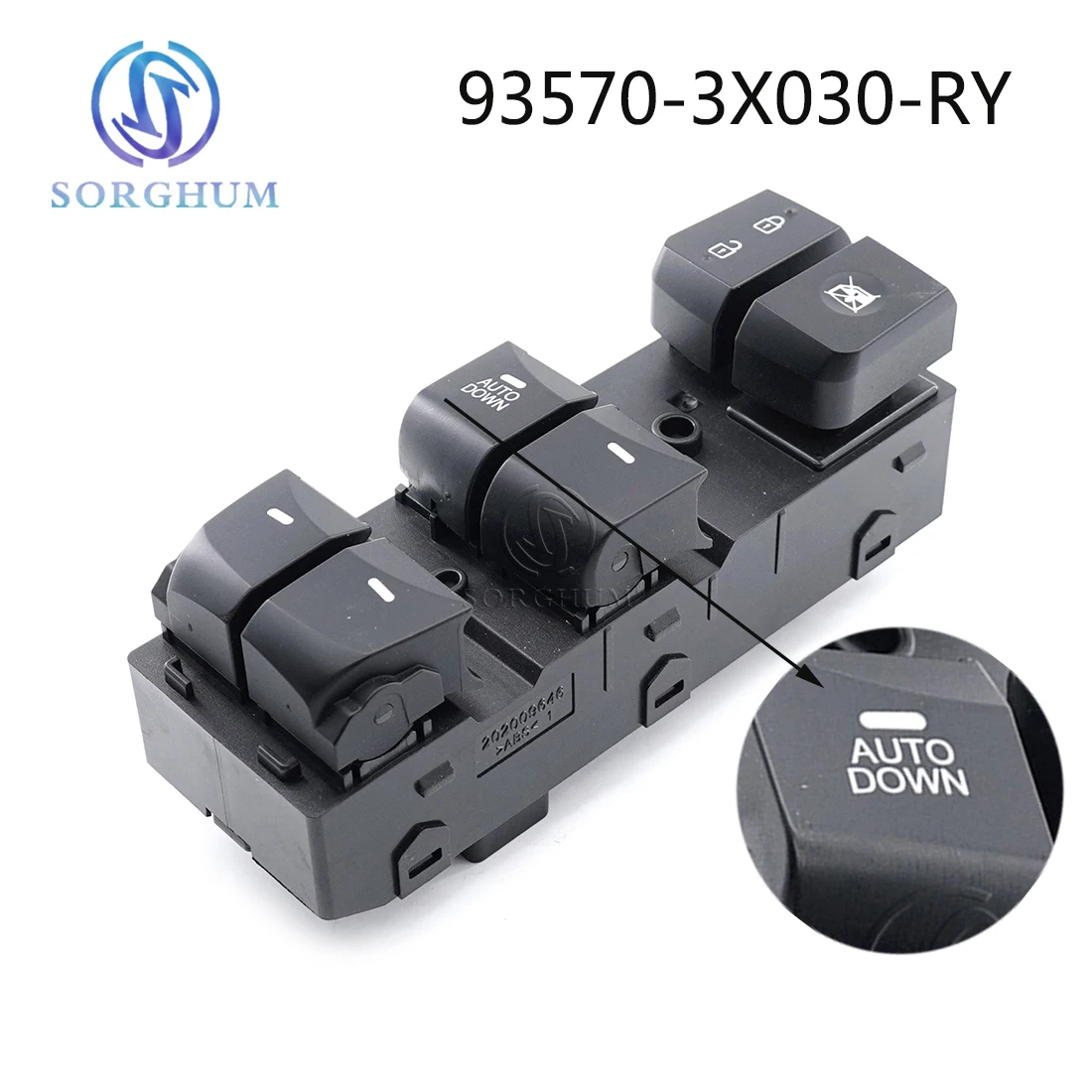 Sorghum Free Shipping Power Master Window Switch Auto Down Button For ...