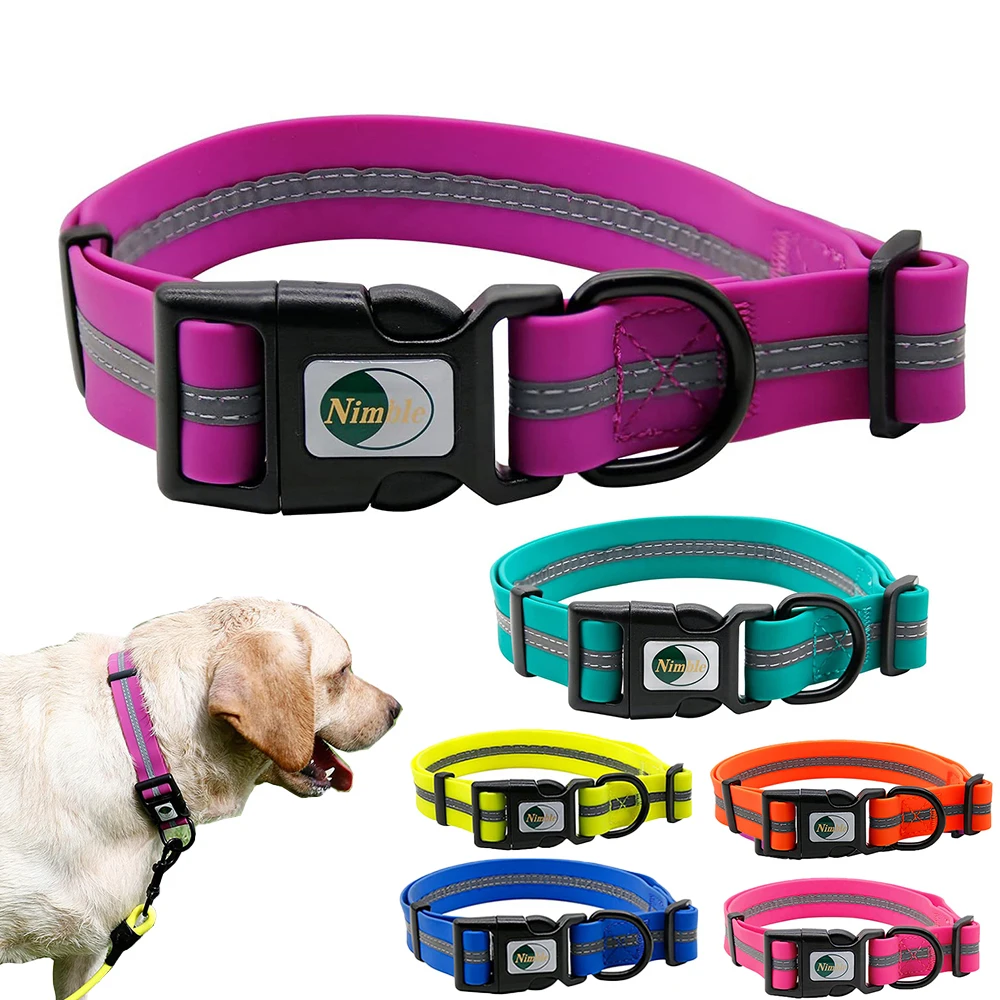 Dog-Collar-Waterproof-Pet-Collars-Anti-Odor-Durable-Adjustable ...