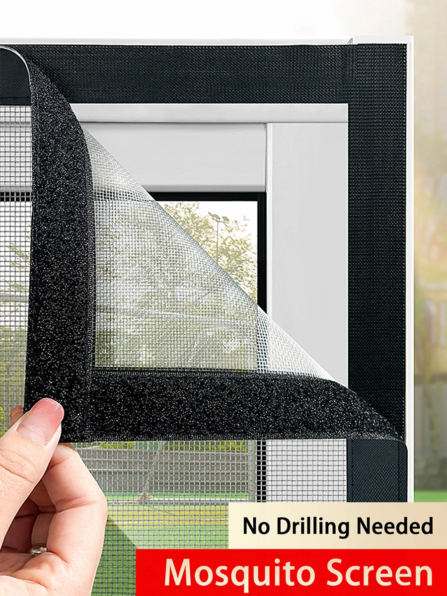 Ideal-for-Summer-Customizable-Self-Adhesive-Window-Screen-Anti-Mosquito ...