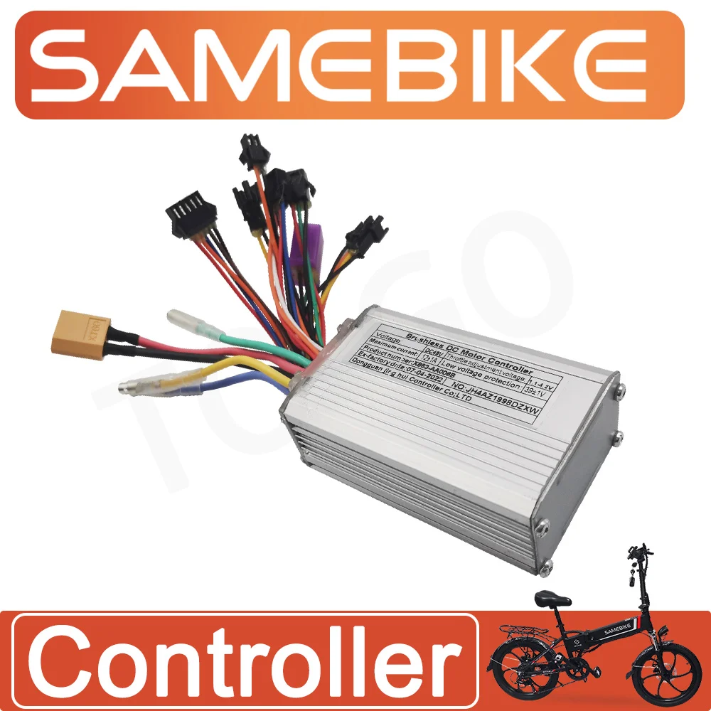 SAMEBIKE 20LVXD30 Controller Electric Bike Mainboard 48V 10.4AH 350W ...