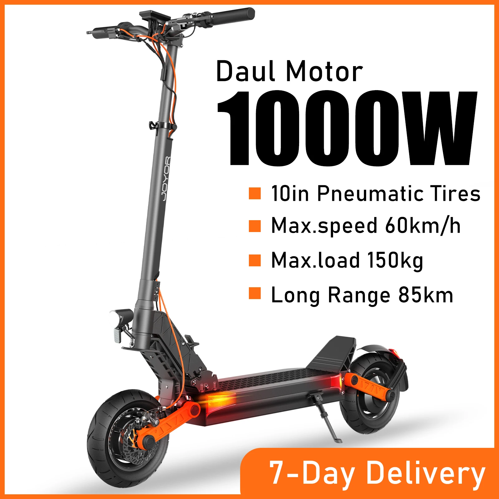 JOYOR-S10S-Powerful-Electric-Scooter-2000W-Dual-Motor-E-Scooter-10-inch-pneumatic-tires-Scooter ...