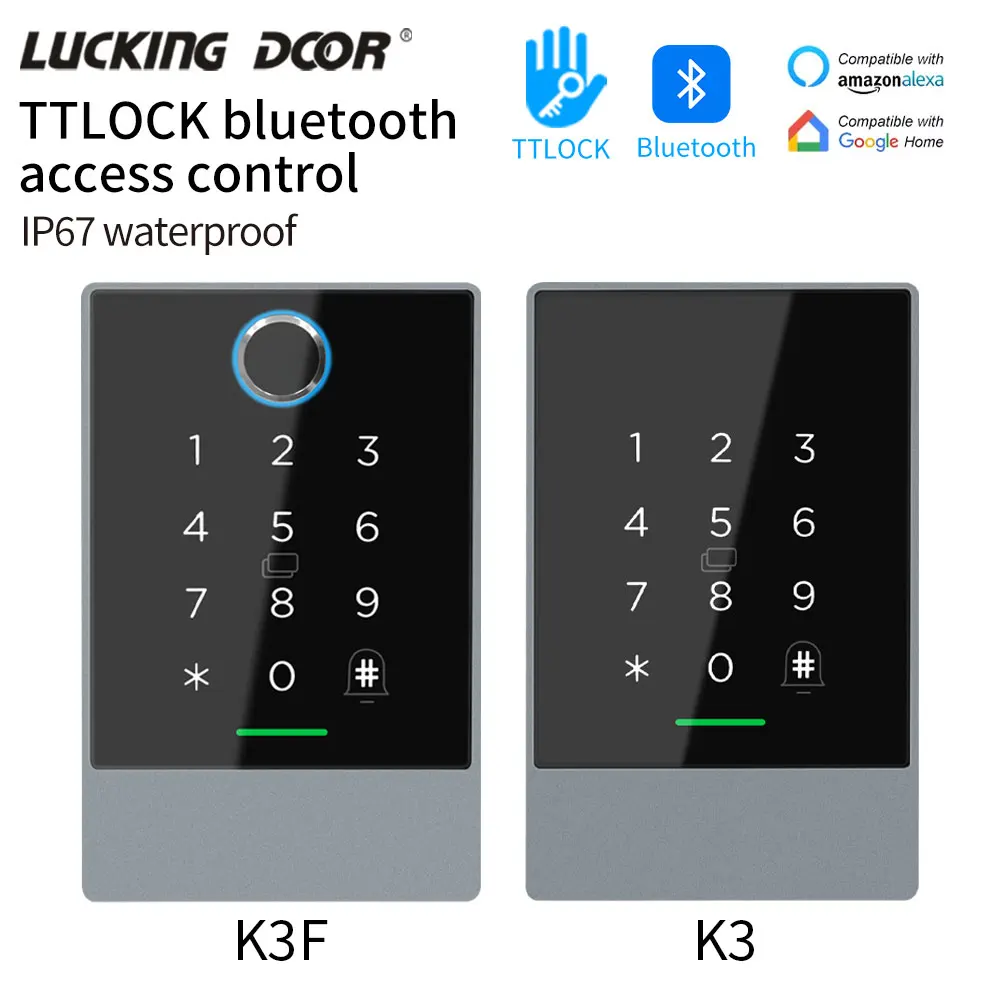 Rfid Keypad Door Lock System | Door Phone Rfid Access Control - Nfc Tag ...