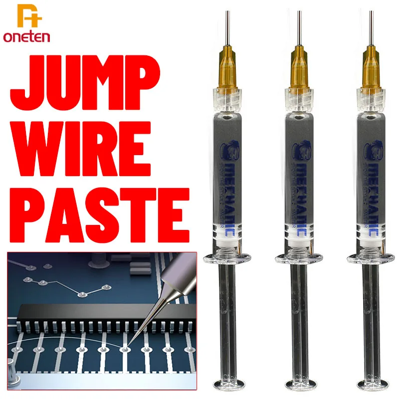 Mechanic Jump Wire Paste iSm3 iSm5 Solder Paste For iPhone Flying Line Jump Wire Finger PCB ...