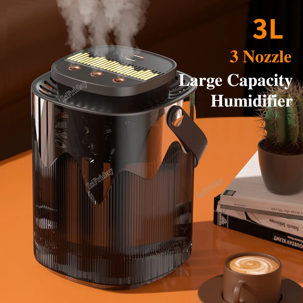3L-Large-Capacity-Air-Humidifier-Three-Nozzle-Spray-Essential-Oils ...