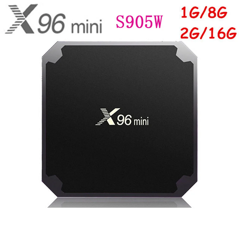 X96 Mini Android Tv Box Set Top Box Amlogic S905W Set Top Box 2.4GHz ...